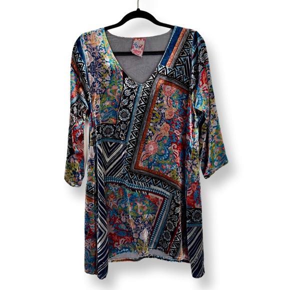 Johnny Was | Tops | Johnny Was Velvet Tunic | Poshmark